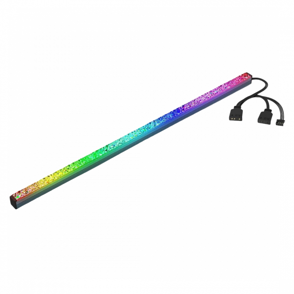 AsiaHorse Acrylic ARGB LED 410MM Strip for PC Case with 5V 3-pin ARGB ...