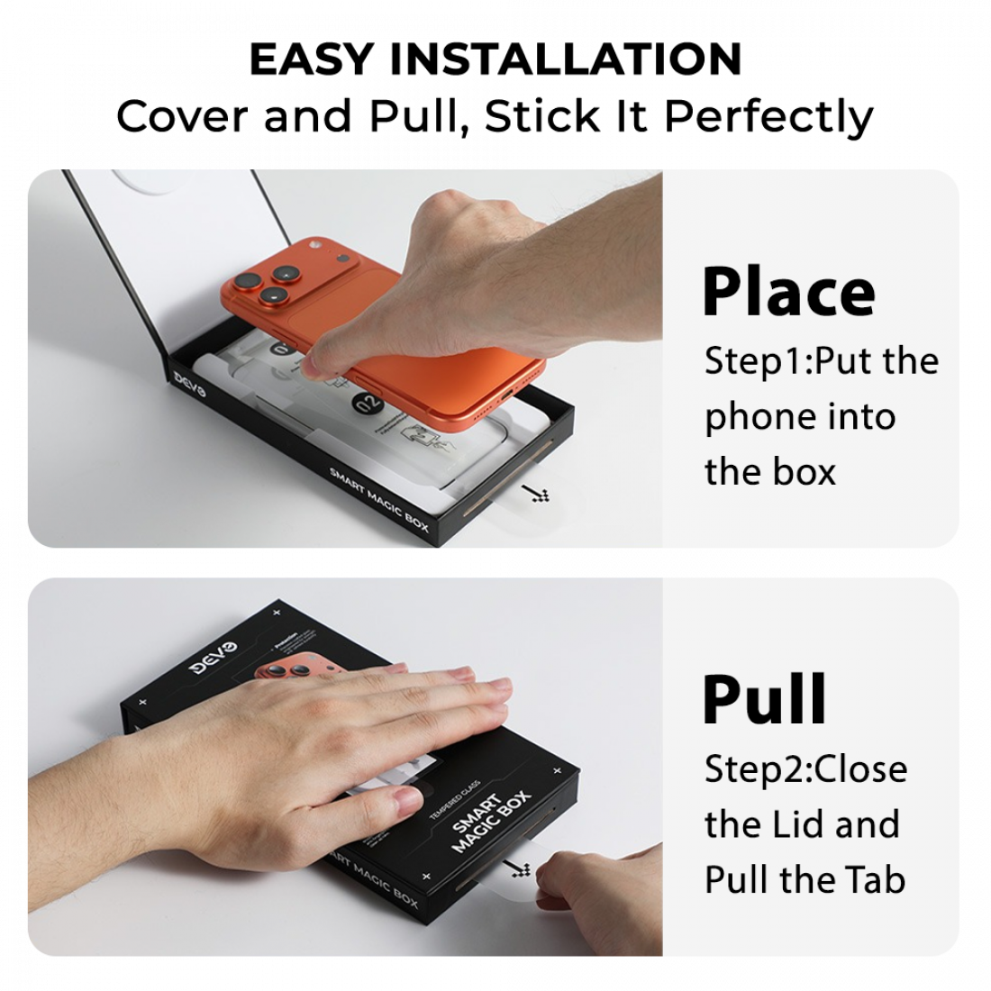 Devo Tech - iPhone 17 Pro HD Tempered Glass screen protector