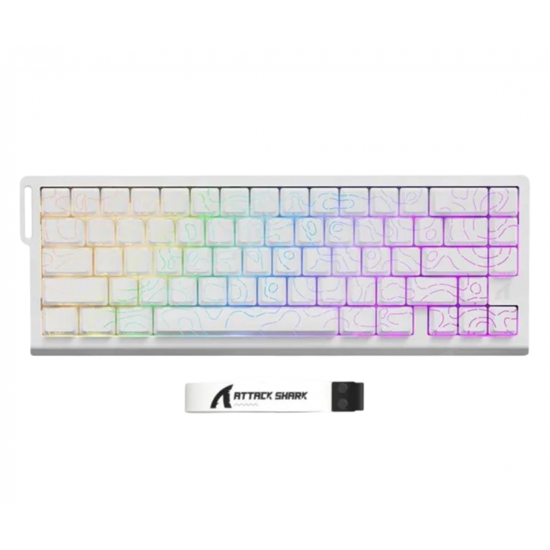 Attack Shark X68Pro Tri-Mode RGB Mechanical Keyboard - Magnetic Switch ...