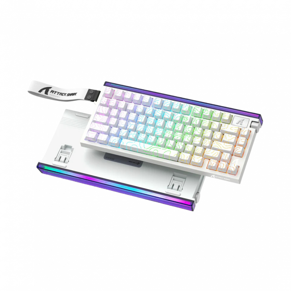 Attack Shark R85 HE RGB Wired Mechanical Keyboard - Purple Mandrel ...