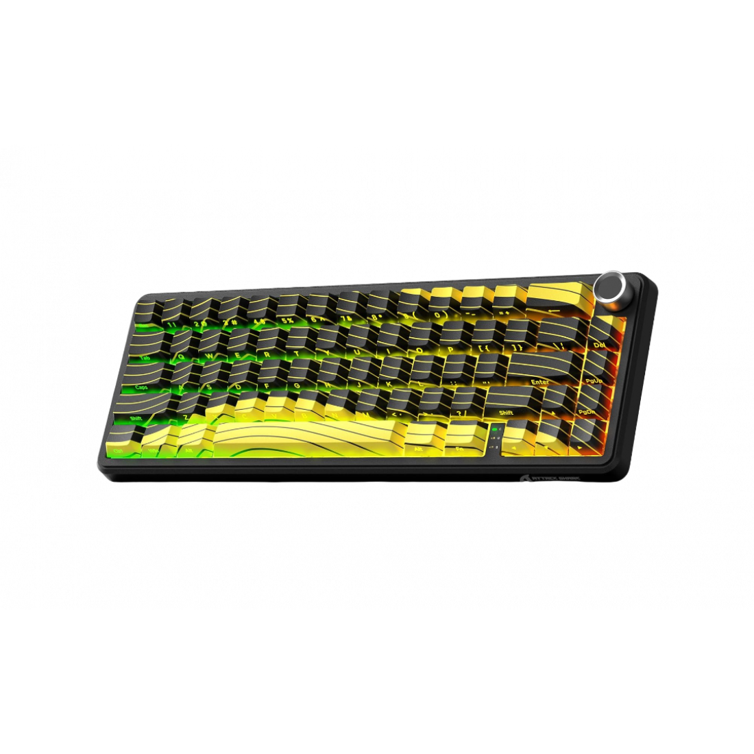كيبورد Attack Shark X68Pro HE RGB ثلاثي الوضع مع مقبض | مفاتيح ...