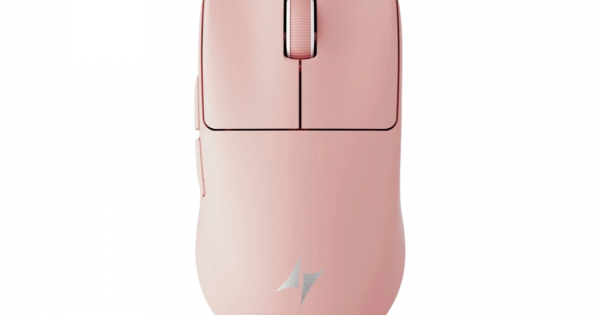 ATK F1 V2 Ultimate Dual-Mode Wireless Mouse – Coral Pink