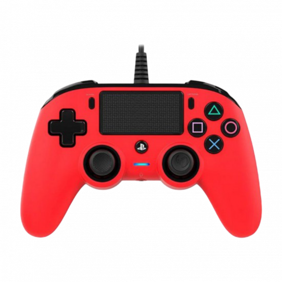 Nacon PS4 Wired Compact Controller - Red