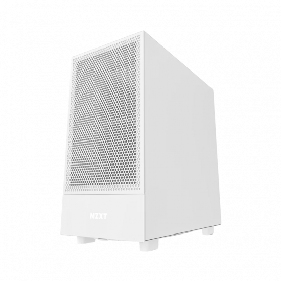 NZXT H5 Flow RGB Edition أبيض | كيس ألعاب ATX متوسط بتدفق هواء عالي مع RGB