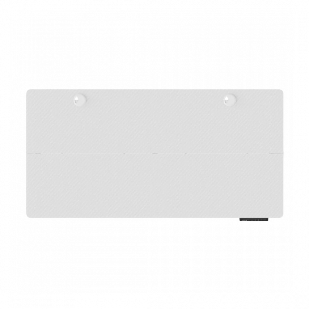 Devo Gaming Table - Agr Lite Tabletop - 120x60 - White Carbon