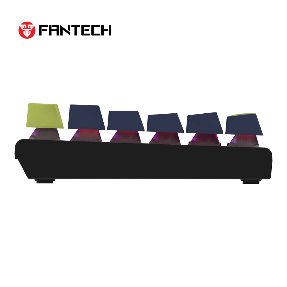 Fantech MK877S Wired Mechanical Keyboard - Blue - Red Switch