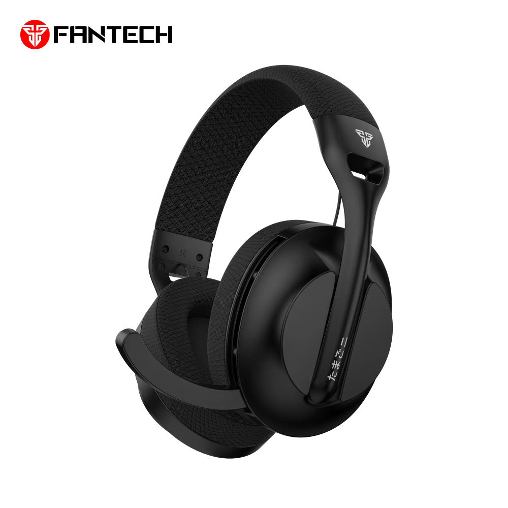 سماعة ألعاب Fantech WHG04 اللاسلكية السوداء | سماعة بتوصيل ثلاثي ...