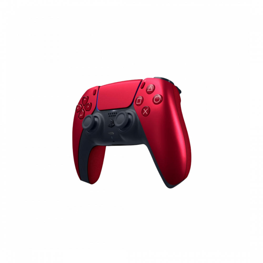 يد تحكم PS5 DualSense لاسلكية Volcanic Red – تحكم بلايستيشن 5 الرسمي