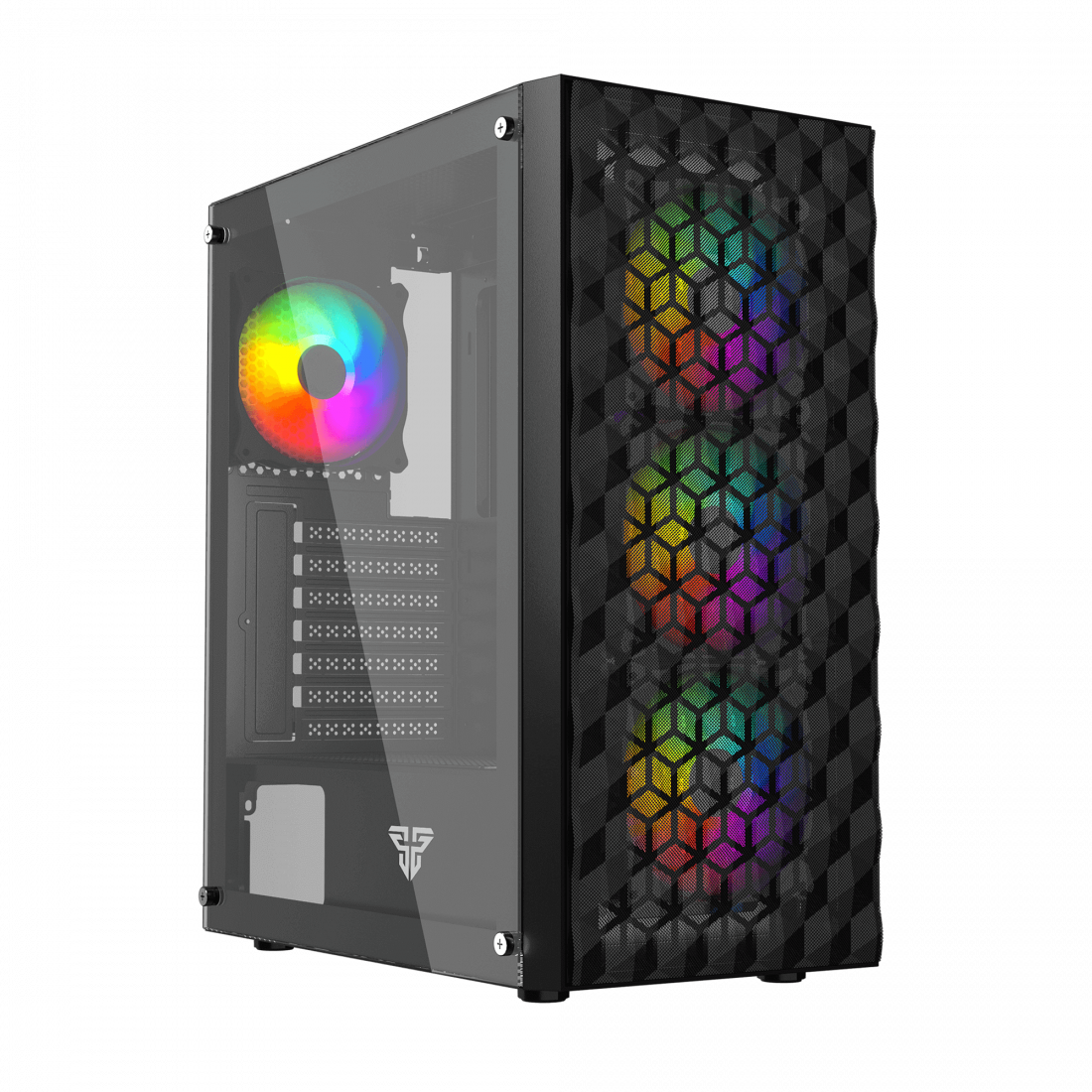 Fantech CG83 Middle Tower Case - Black