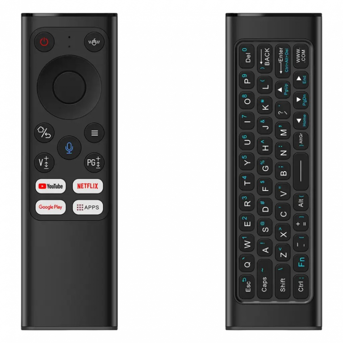 Green Lion Wireless Remote Pro with Keyboard and Mouse - Black