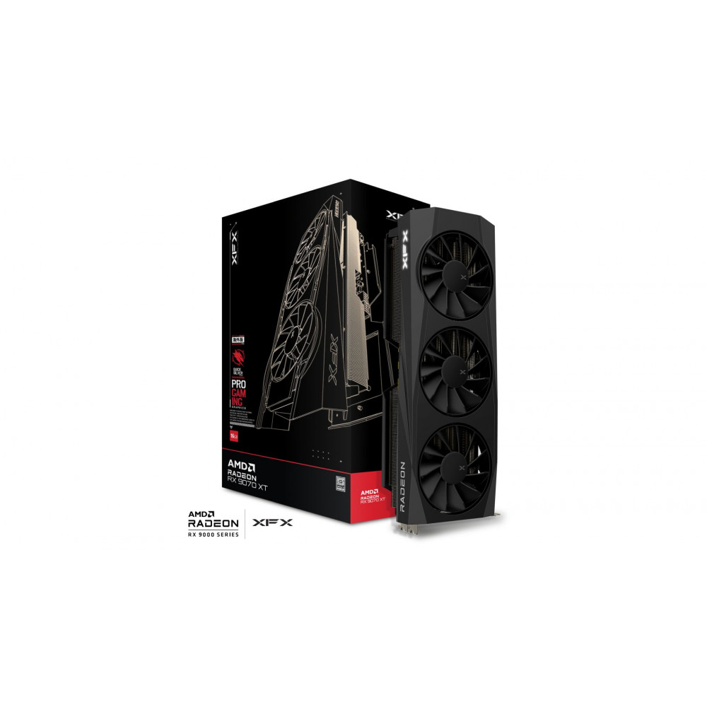XFX Quicksilver RX 9070 XT Gaming Edition 16GB GPU