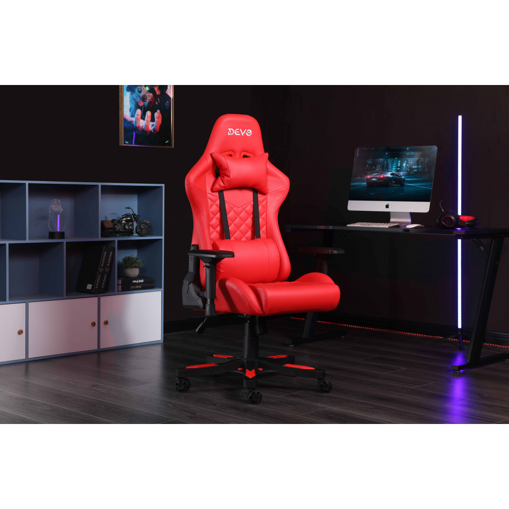 Devo Gaming Chair - Alpha v2 Red