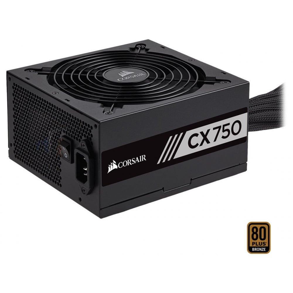 Corsair CX750 - 750w - 80 Plus Bronze - Non Modular - PSU