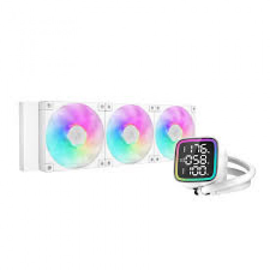 Deepcool AIO Liquid Cooler LD360 Digital A-RGB LED Display - White