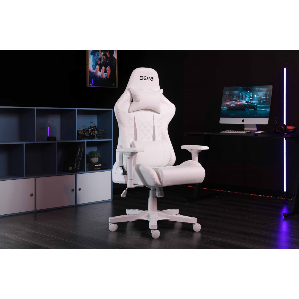 Devo Gaming Chair - Alpha v2 White