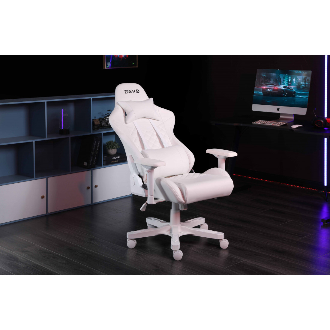 Devo Gaming Chair - Alpha v2 White